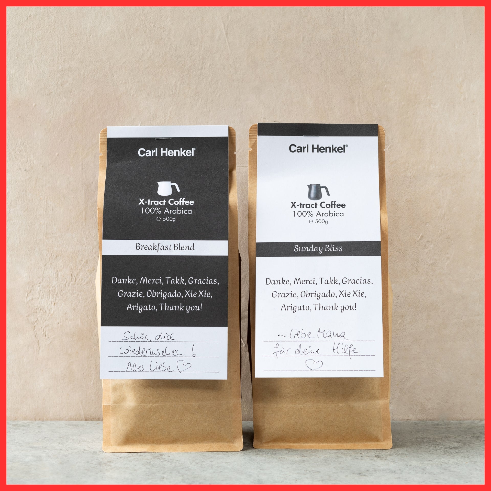 X-tract Coffee 2 x 500g Winner Set